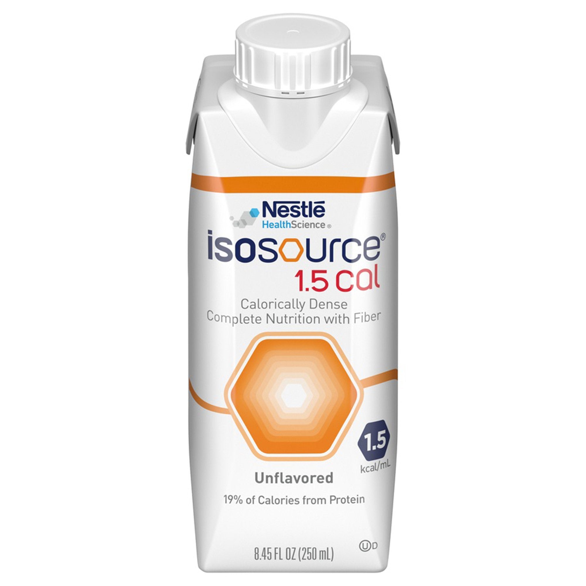 Isosource 1.5 Cal Tube Feeding Formula, Unflavored, Liquid, 250 mL Car