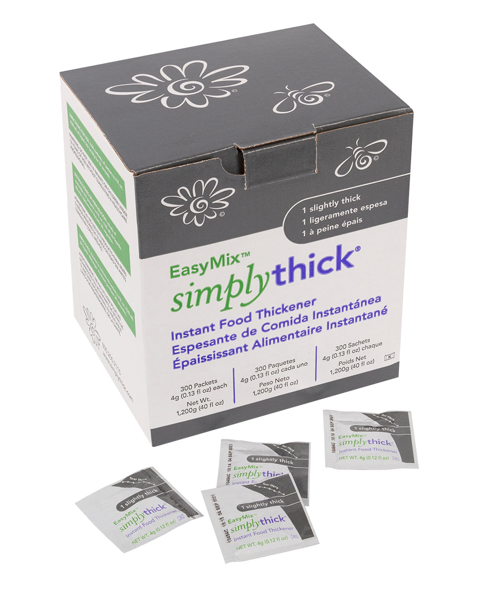 SimplyThick Easy Mix Food and Beverage Thickener 4 oz. Individual ...