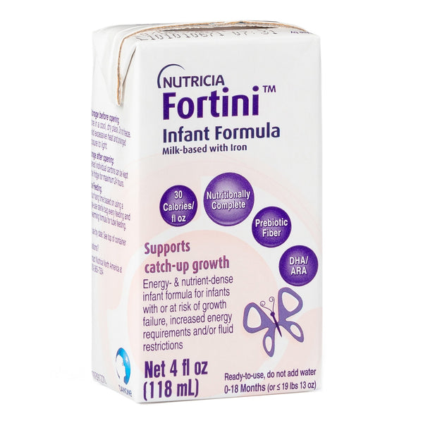 Fortini Infant Formula 4 oz. Carton Liquid Calories Failure to Thrive