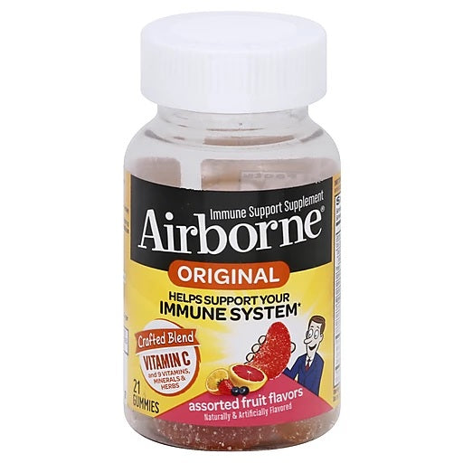 Airborne Multivitamin Supplement Immune Support Vitamin A / Ascorbic A