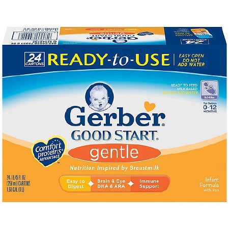 Gerber Good Start Infant Formula 8.45 oz. Tetra-Pak Ready to Use, 1 ...