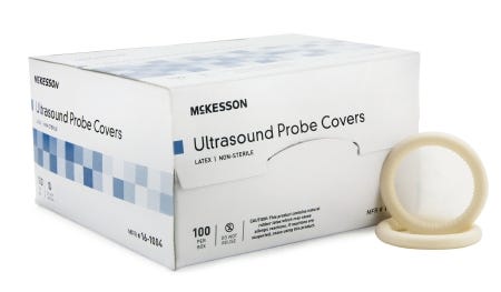 McKesson Ultrasound Probe Cover, 16-1004, Nonsterile, Ultrasound Probe ...
