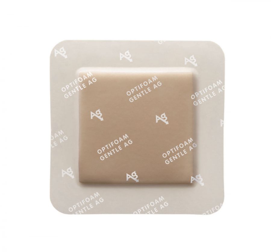 Optifoam Ag MSC9766EP Gentle Border Dressings, Box of 10