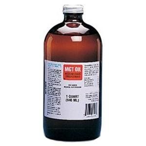MCT Oil Medium Chain Triglycerides Unflavored 1 qt Glass Bottle ...