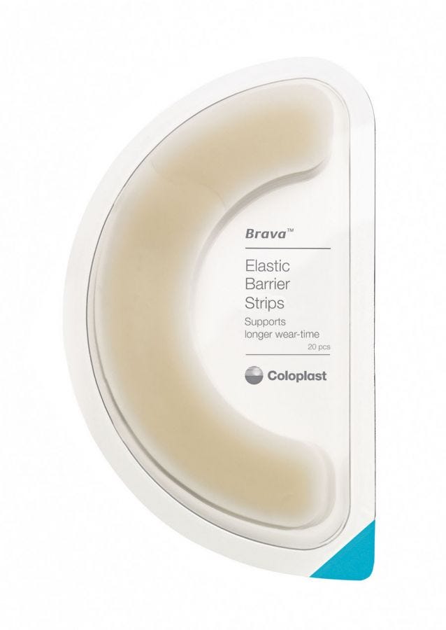 Coloplast Corp Brava Elastic Barrier Strips: 5-1/2", 20 Count | ExpressMed