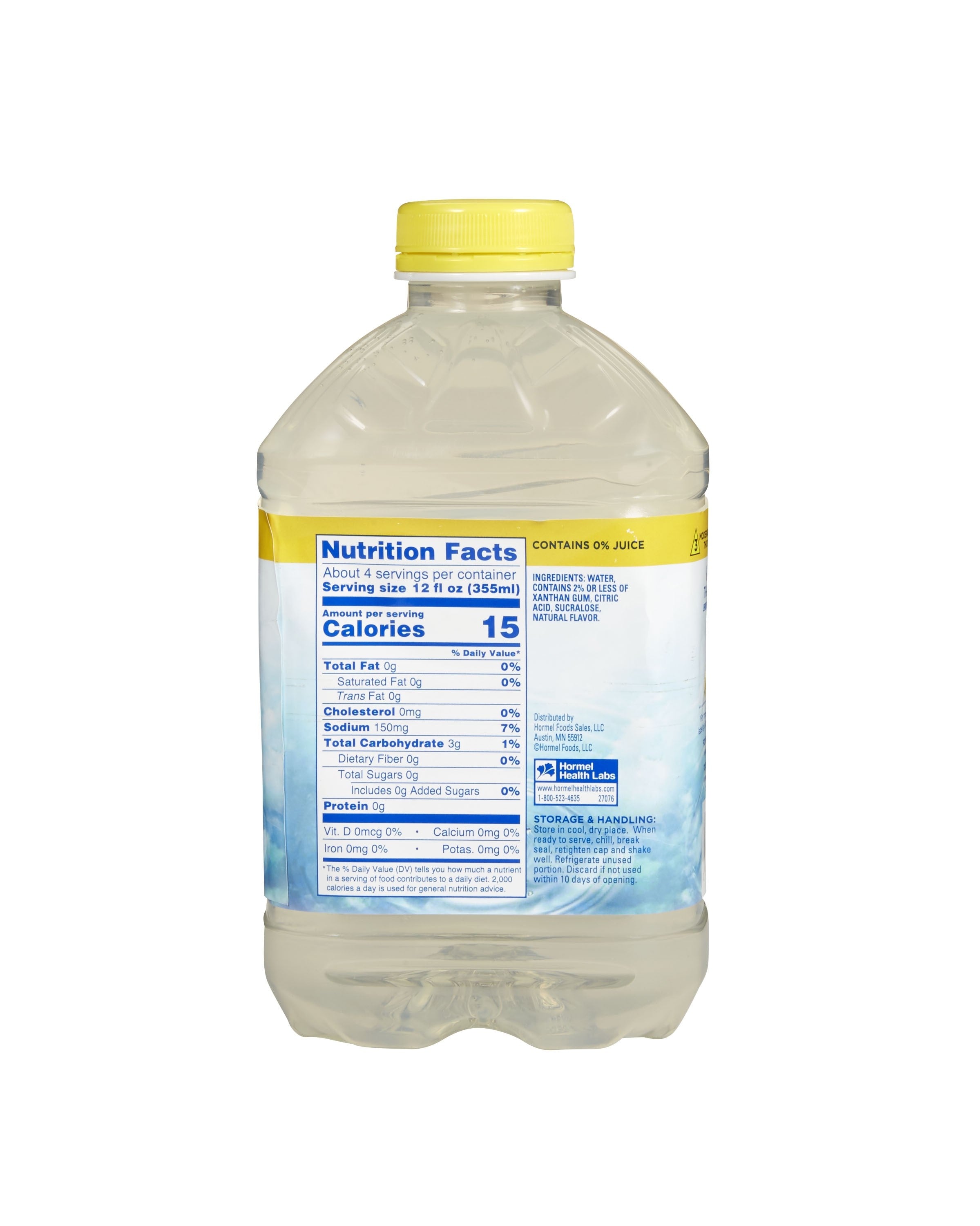 Thick & Easy Hydrolyte Thickened Water: Lemon, 48 oz, Honey Consistency ...
