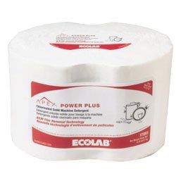 Ecolab Apex Power Plus Dish Detergent: 6.75 lbs, 1 pack