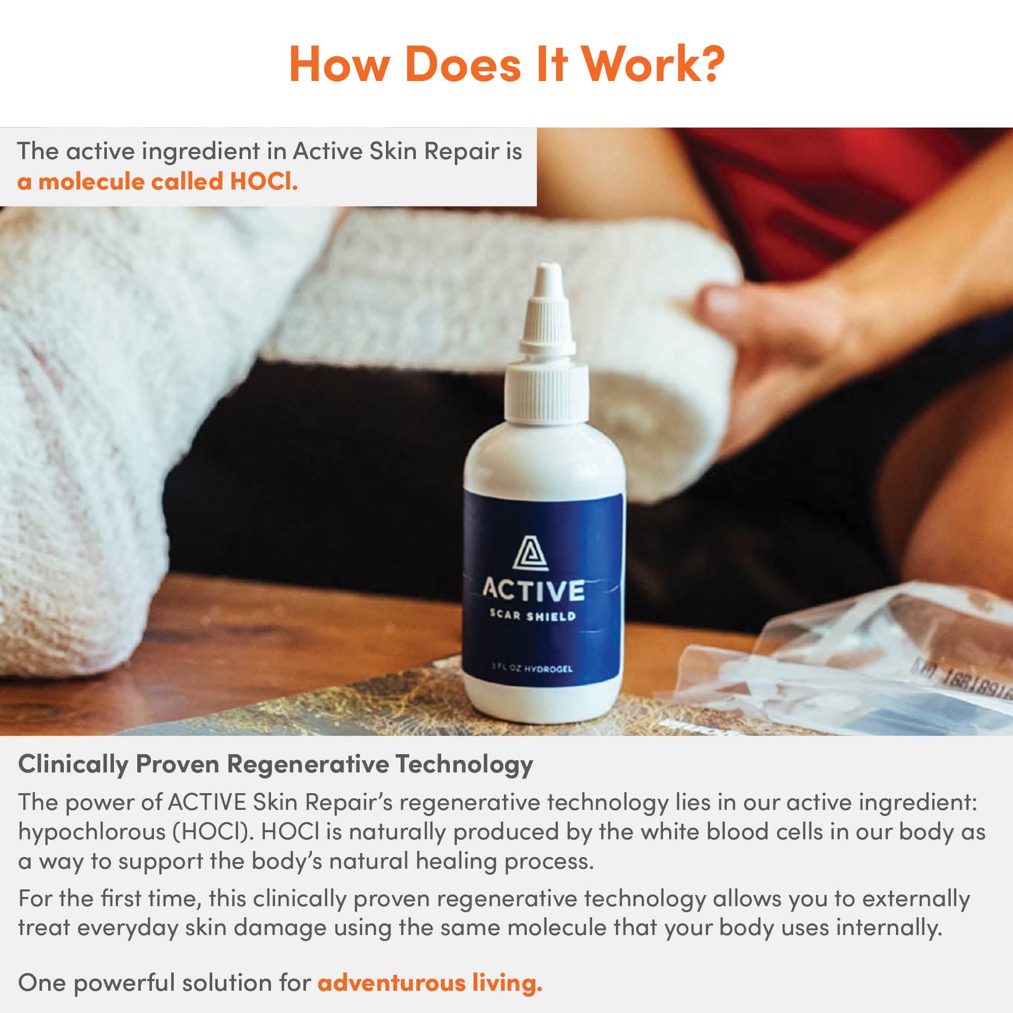 Active Skin Repair First Aid Scar Shield Hydrogel - Scar Treatment for ...