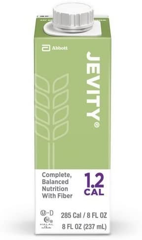 Jevity 1.2 Cal High-Protein Nutrition With Patented Fiber Blend, Ready ...