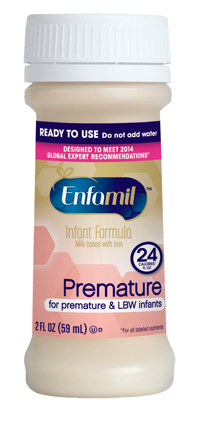 Enfamil Premature with Iron Infant Formula, 2 Ounce Nursette Bottle