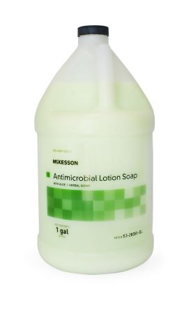 Mckesson Antimicrobial Soap: 1 Count, Green, 1 gallon, Herbal Scent ...