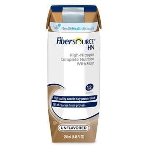Nestle Fibersource HN Nutritionally Complete Liquid Food: 24 Count, 250 ...