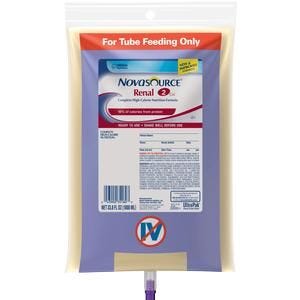 Novasource Renal Tube Feeding Formula 1000 mL Bag Ready to Hang ...
