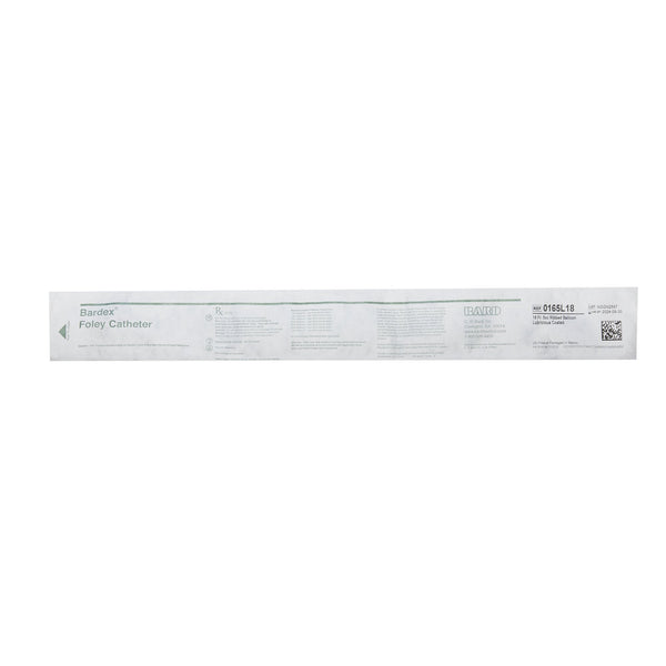 Bardex Lubricath 0165L18 2-Way Foley Catheter, 1 Each