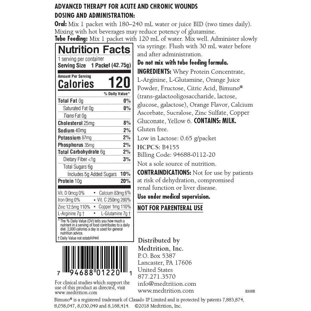 Argiment AT 11220 Oral Supplement, Case of 60 | ExpressMed