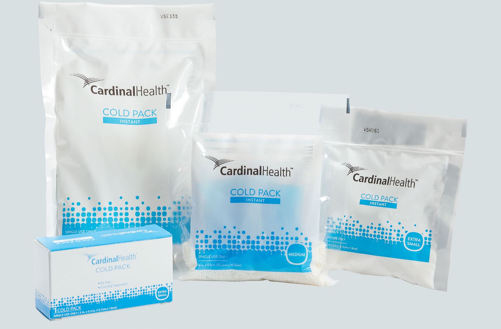 Cardinal Health Instant Cold Pack 5-1/2 x 7 Inch, 1 Each