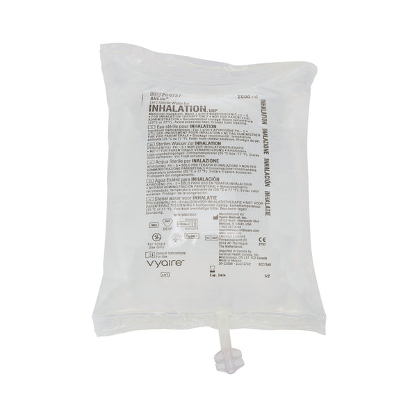 AirLife 2D0737 Sterile Water for Inhalation, Case of 6