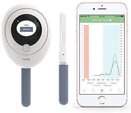 Mira Fertility Plus Tracking Monitor Kit with 10 Estrogen + LH ...