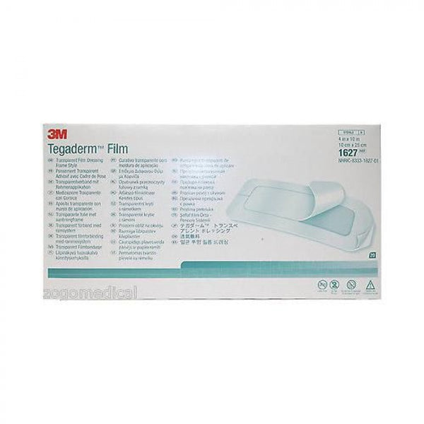 Tegaderm Transparent Adhesive Film Dressing 3M : 4" X 6.13", Waterproof ...