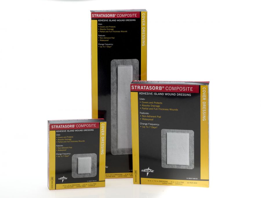 Stratasorb MSC3044 Composite Island Dressing 1 Each | ExpressMed